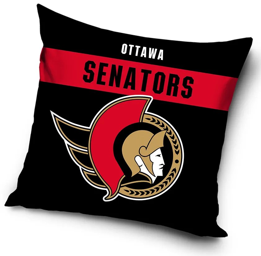 Polštářek NHL Ottawa Senators Black