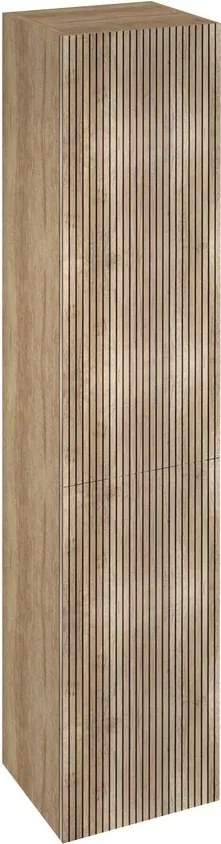 Sapho Sapho, ESPACE skříňka 35x172x32cm, 2x dvířka, levá/pravá, dub alabama strip/dub alabama, ESC230-2322
