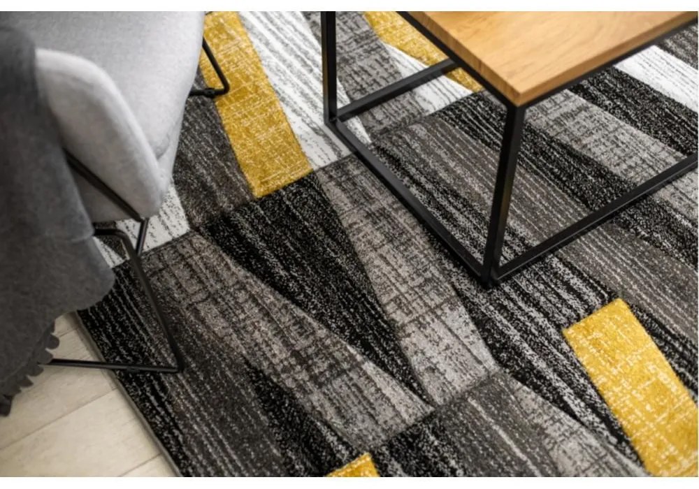 Kusový koberec Bax šedožlutý 280x370cm