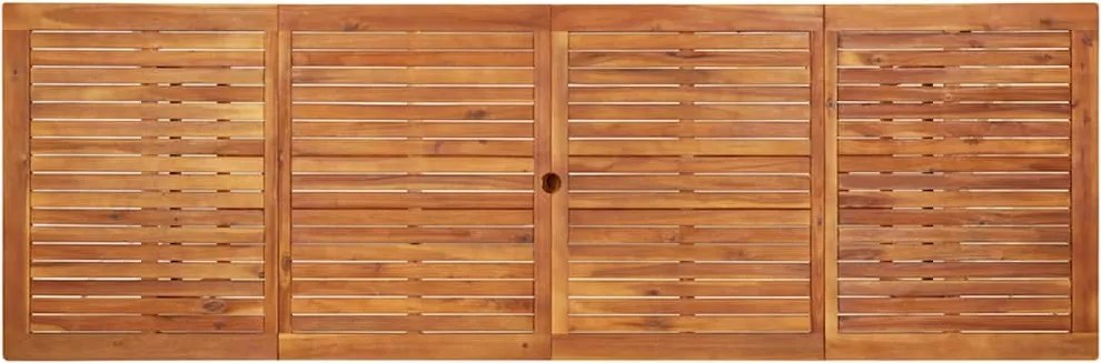 Zahradní jídelní stůl 280 x 90 x 75 cm masivní akáciové dřevo 315947