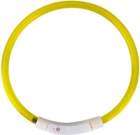 Svíticí obojek pro psy LED Purlov 24200, regulovatelný, nabíjecí USB-C