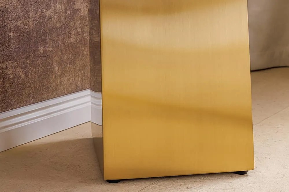 Designová konzole Napayshni 140 cm bílá