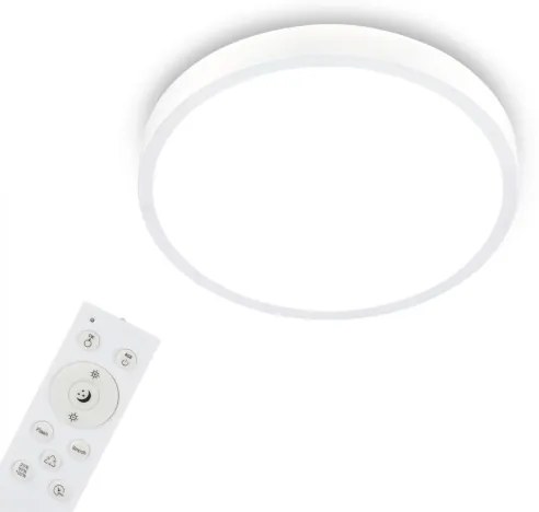 Briloner 3709-016 - LED RGBW Stm. stropní svítidlo LED/22W/230V bílá + DO