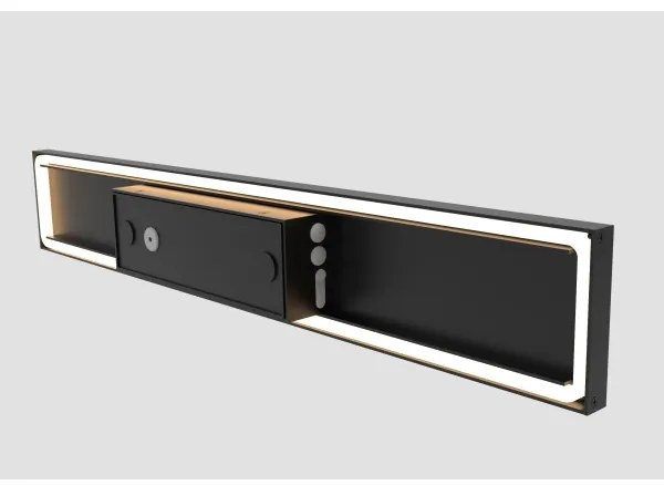 BRILAGI - LED Solární nástěnné svítidlo SUN LED/5,5W/3,7V 100 cm 6000 mAh IP44