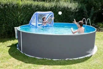 Bazén Orlando 3,66x0,91m - ŠEDÝ + skimmer Marimex 10340217