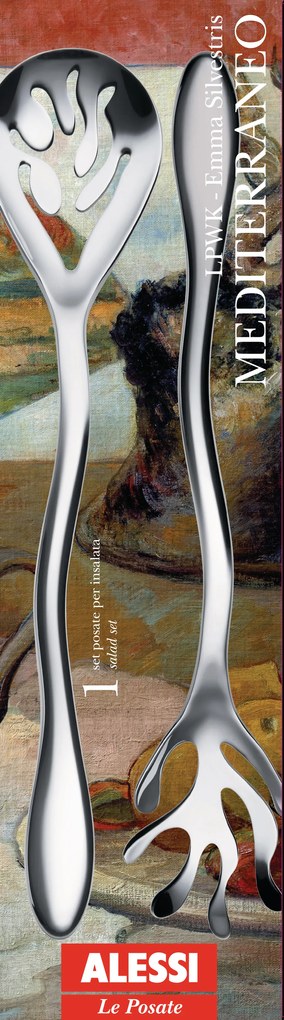Salátový příbor "Mediterraneo" - Alessi