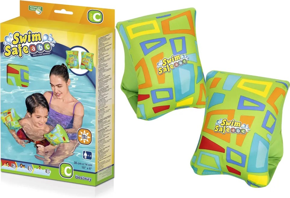 Plavecké rukávky zelené S/M Bestway 32182