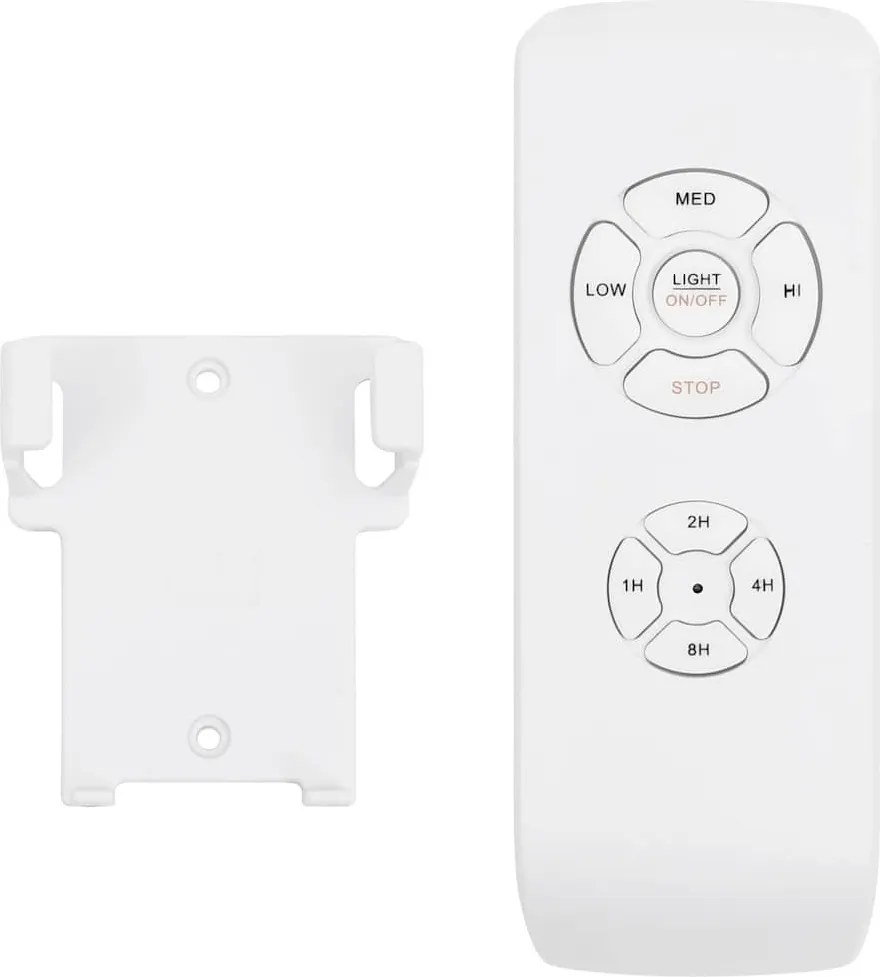 vidaXL Stropní ventilátor světlo a dálkový ovladač 76 cm světle hnědý [51493] Barva: tmavě hnědá