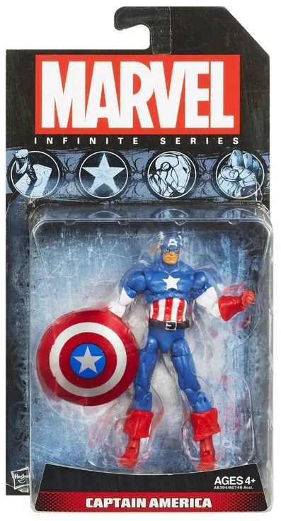 10 cm vysoké figurky hrdinů Marvel Varianta: Captain America