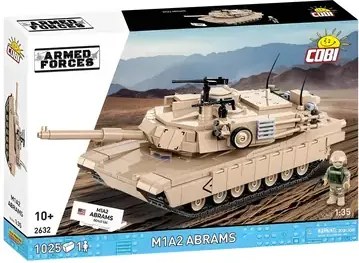 COBI 2632 Armed Forces Abrams M1A2 / Stavebnice / 1025 dílů / 1 figurk