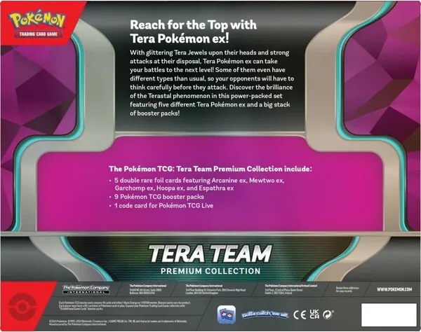 Pokémon TCG: Tera Team Premium Collection