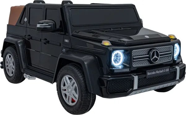 Elektrické autíčko Mercedes Benz MAYBACH G650 STRONG černé