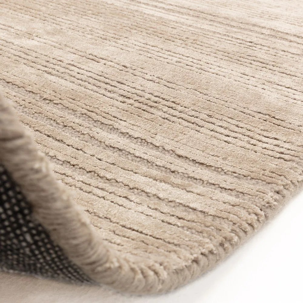 Béžový ručně tkaný koberec s příměsí vlny 200x290 cm Henley Sand – Asiatic Carpets