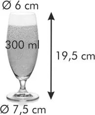 TESCOMA Sklenice na pivo CREMA 300 ml