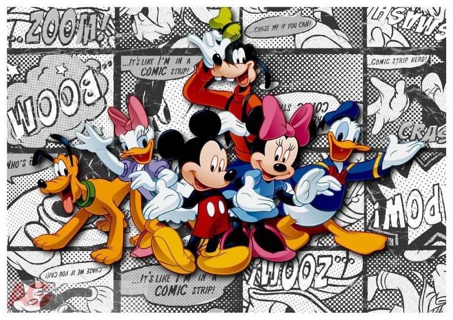Fototapeta vliesová čtyřdílná Mickey Mouse IV.