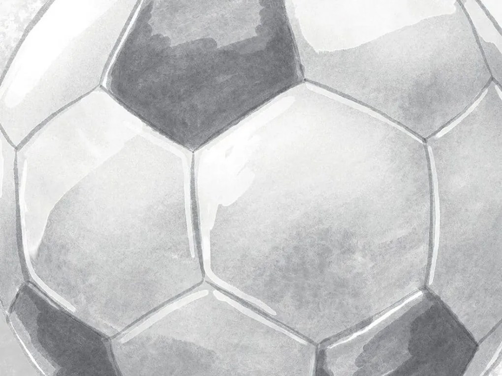 Velkoplošná tapeta mural FOTBAL do dětského pokoje