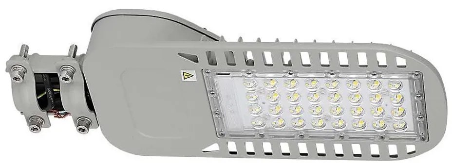LED Pouliční lampa SAMSUNG CHIP LED/50W/230V 6500K šedá