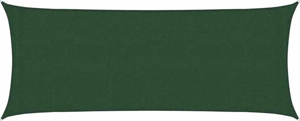 Plachta proti slunci 160 g/m² tmavě zelená 2 x 4,5 m HDPE 311450