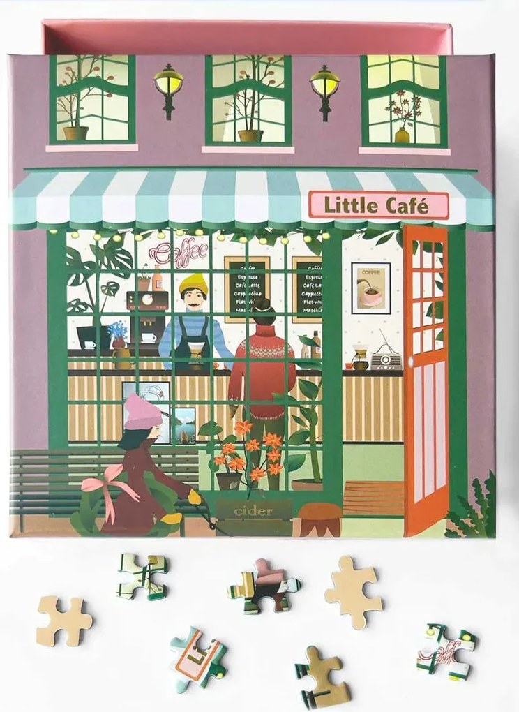 Puzzle Little Café 150 dílků ViSSEVASSE
