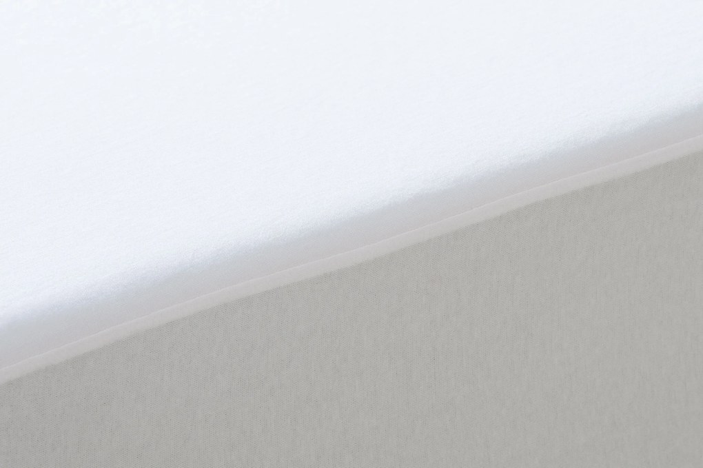 Velfont Aura nepropustné prostěradlo 90x200 cm - bílá