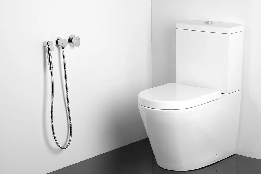 Sapho, AXAMITE podomítková baterie pro bidetové spršky, 1 výstup, chrom, AX40