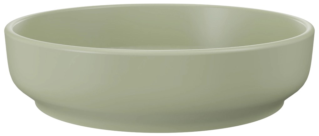Comad Keramické umyvadlo na desku RIVER 1 OLIVE GREEN MATT UN 40, zelená