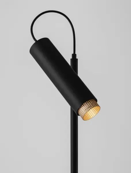 Designová stojací lampa Nessi Černá