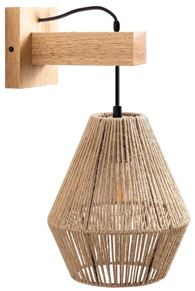 Nástěnná lampa KINKIET DECOR II hnědá