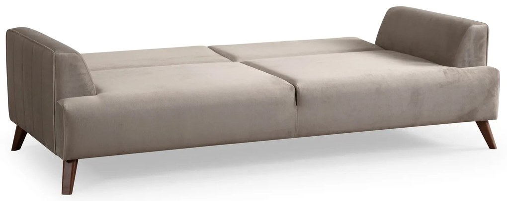 Hanah Home Třímístná pohovka BUHARA světle šedá