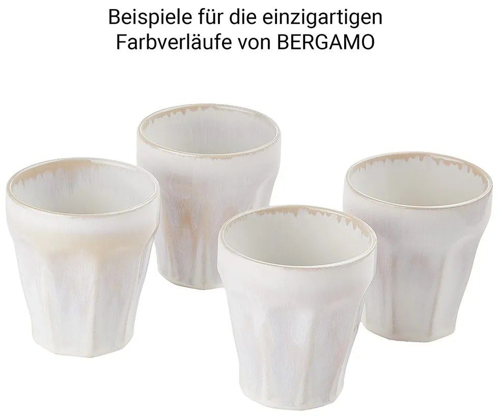 BERGAMO Hrnek na kávu 250 ml - bílá