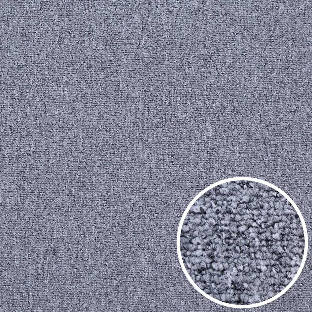 Condor Carpets, Metrážový koberec Rambo-Bet 73, na míru, šíře 3m,4m,5m, šedá, filc, kuchyně