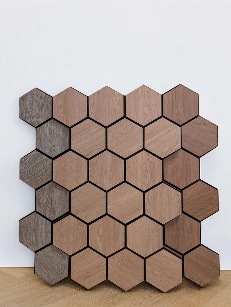 Akustický panel Hexagon LAN-601 872x579x10mm Bříza