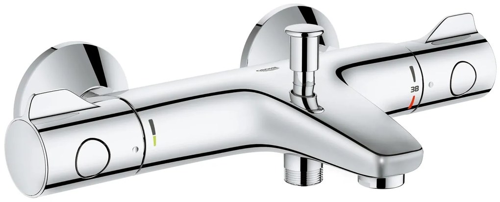 Grohe Grohtherm 800 - Termostatická vanová baterie, chrom 34567000