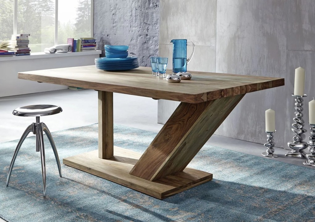Bighome - NATURAL Stůl 240x100 cm, palisandr