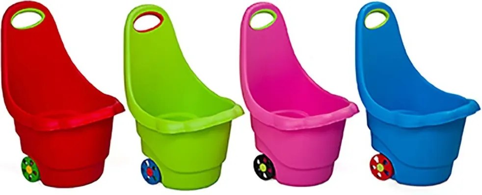 Dětský multifunkční vozík BAYO Sedmikráska 60 cm růžový