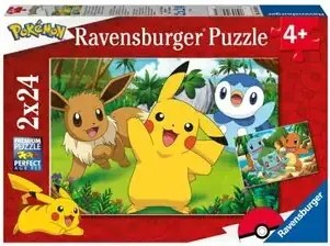 Ravensburger - Puzzle - Pokémon - 2x24 dílků / od 4 let