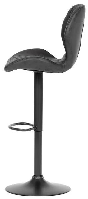 Židle barová AUB-431 BK3
