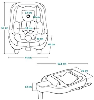 Lionelo - Autosedačka se základnou otočná ASTRID SET i-Size 40-87 cm Beige Sand