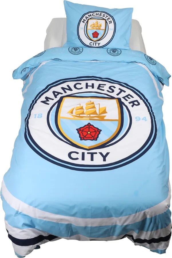 Povlečení Manchester City 150x210 Originální Povlečení Povlaky Mancity Fc