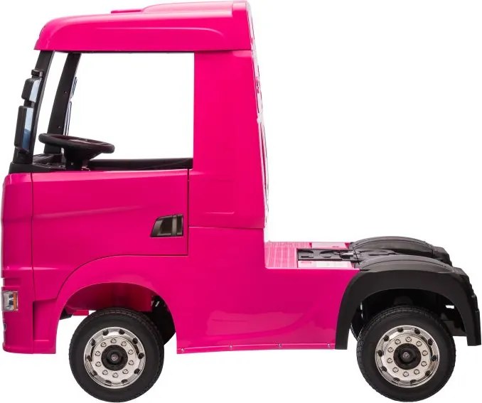 LEAN CARS Elektrické auto na baterie Scania 500R HL698 růžové 4x4