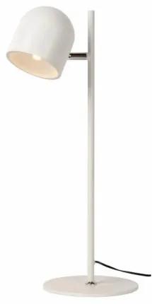 LUCIDE SKANSKA-LED Desk lamp 5W W16 H46cm White, stolní lampa