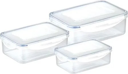 TESCOMA Dóza FRESHBOX 3 ks, 0,2 - 0,5 - 1,0 l, obdélníková