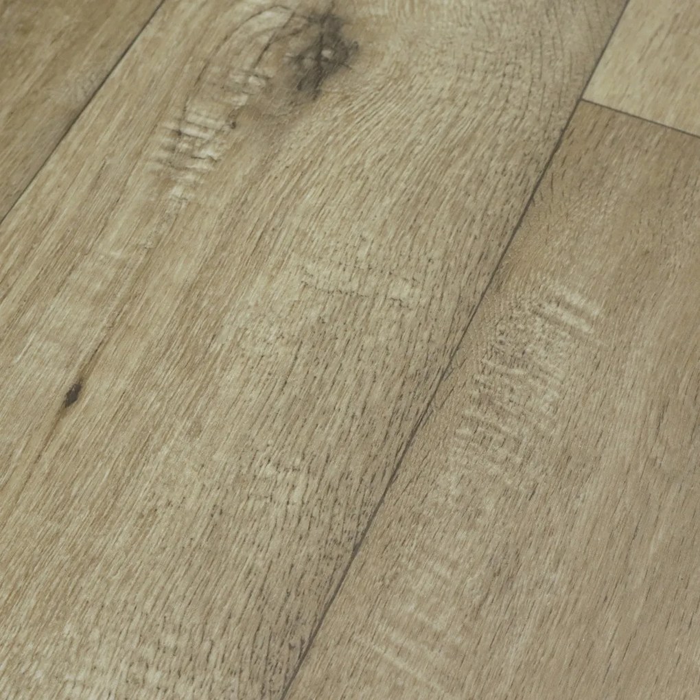 Beauflor, PVC podlaha - lino Texalino Supreme 616M Java Teak, na míru, šíře 2m,3m,4m,5m, béžová, filc, chodba / předsíň