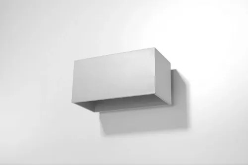Nástěnné svítidlo SOLLUX Quad maxi G9 2x40W bez zdroje SL.0526 šedá