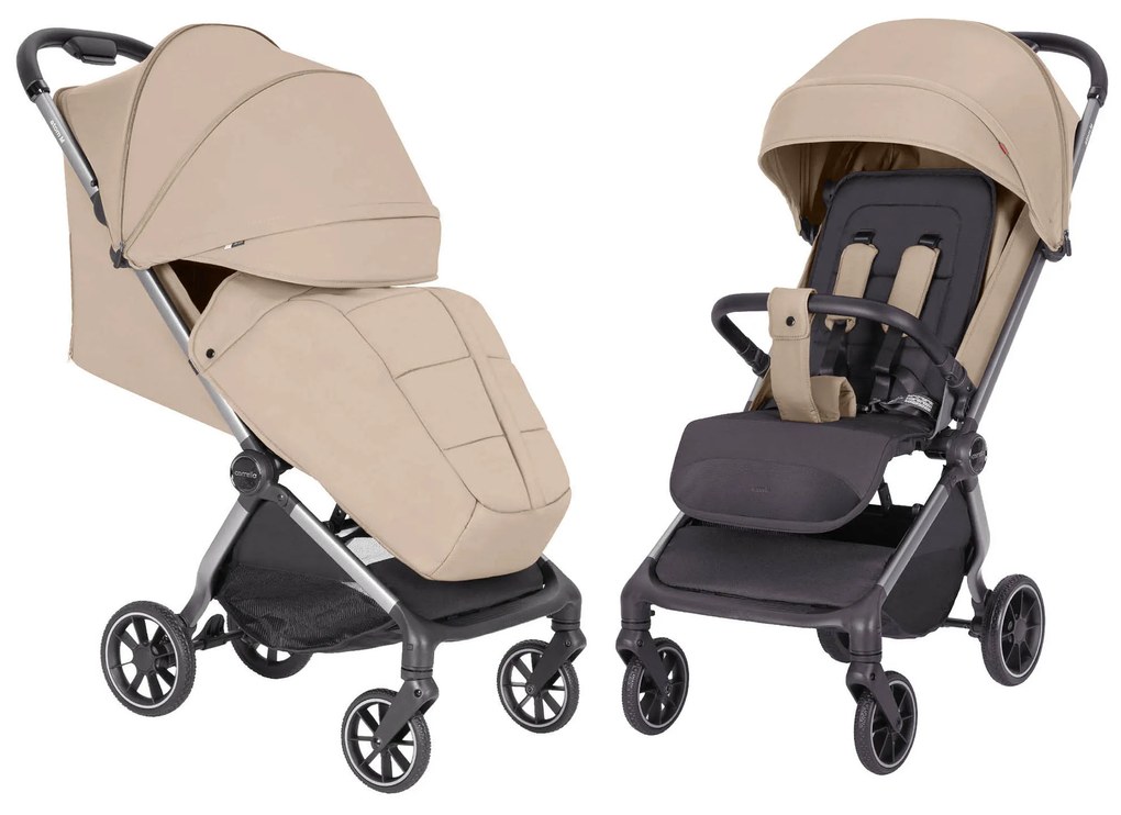 Dětský kočárek CARRELLO Atom M CRL-5527 Sněhově béžový