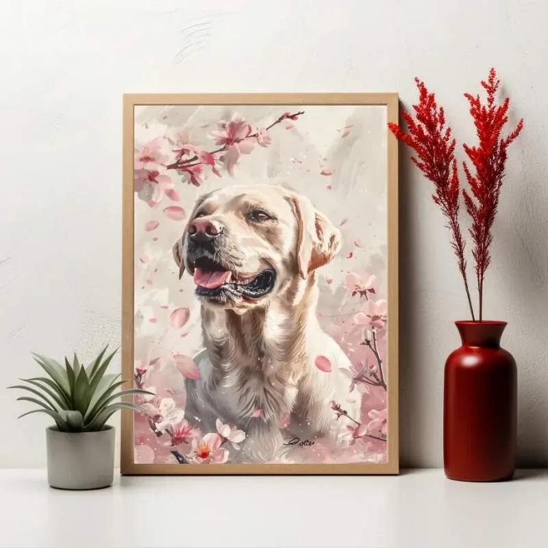 Plakát - Přátelský Labrador