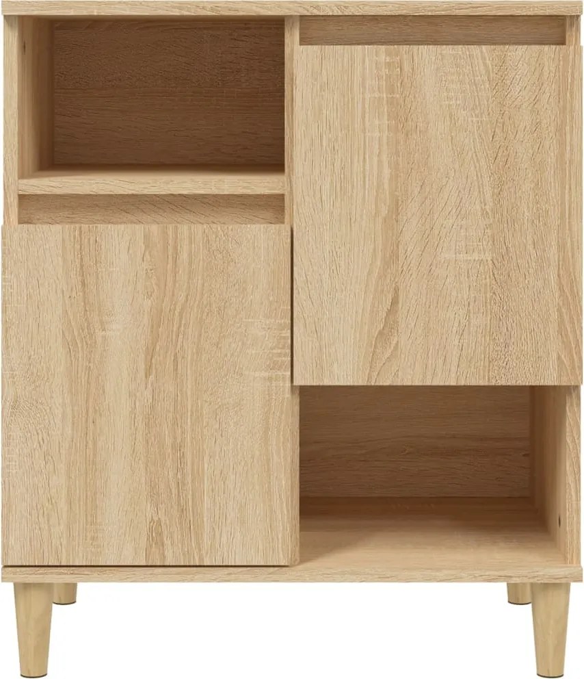 Příborníky 2 ks dub sonoma 60 x 35 x 70 cm kompozitní dřevo 3185722
