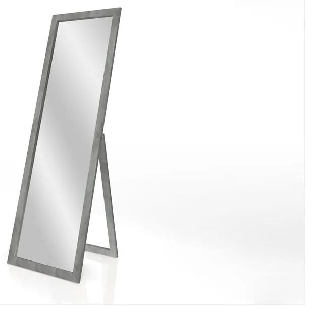 Stojací zrcadlo s šedým rámem Styler Sicilia
