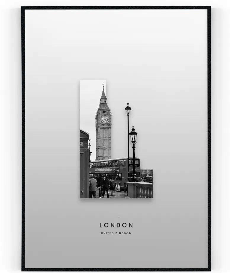 Plakát / Obraz London Samolepící plátno A4 - 21 x 29,7 cm