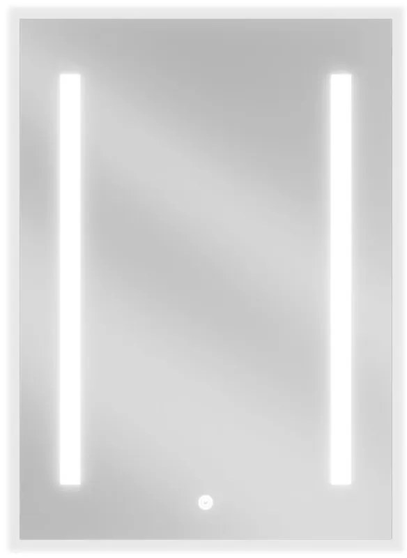 Mexen Remi, LED koupelnové zrcadlo s podsvícením 50 x 70 cm, 6000K, ochrana proti zamlžování, 9804-050-070-611-00